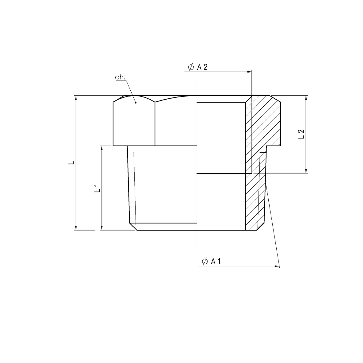 Greiner S.p.A. | Divisione Rubinetteria | Riduzione in ottone filettata EN ISO 10226 (ex ISO 7/1 ...